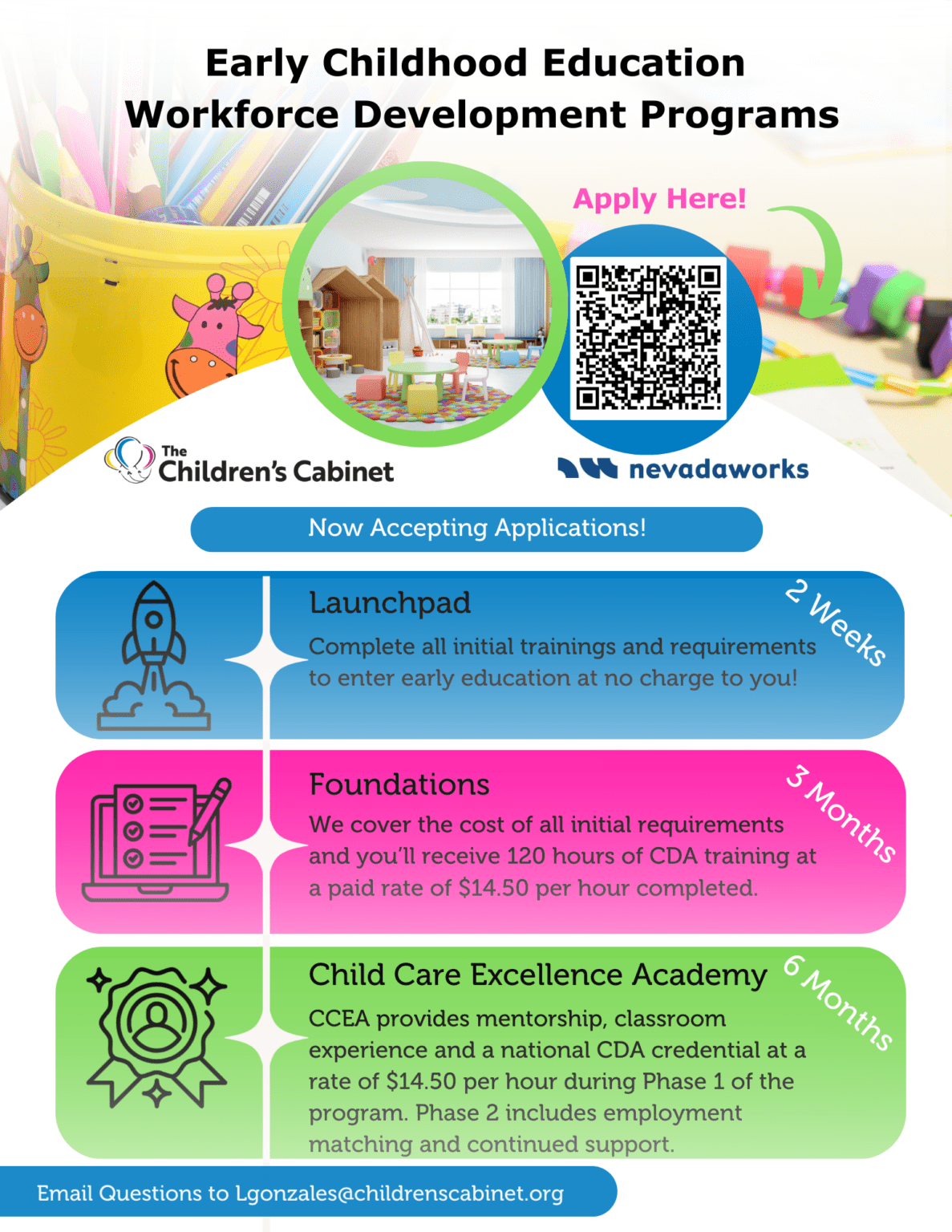 Child Care Excellence Academy - Children's Cabinet